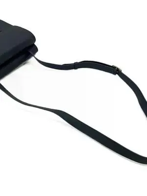 Celine Grained Leather Shoulder Bag - Black