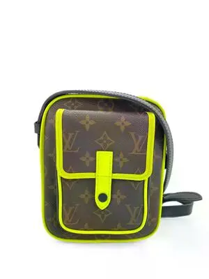 LOUIS VUITTON 2020s Christopher Monogram Shoulder Bag - Brown