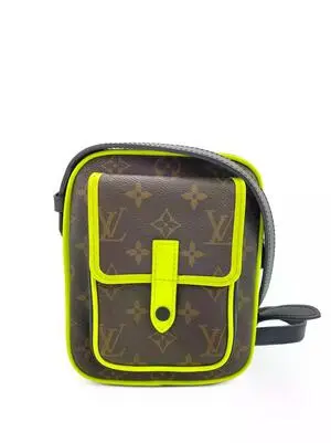 LOUIS VUITTON Christopher Monogram Shoulder Bag - Brown