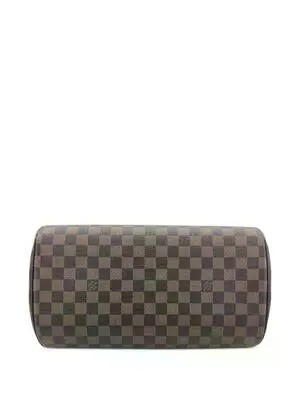 LOUIS VUITTON 2005 Damier Ebène Riviera Tote Bag - Brown