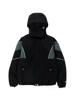 A BATHING APE Panelled Football Jacket