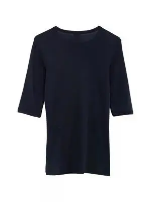 FLORE FLORE Anna Elbow-length Sleeve T-shirt - Blue