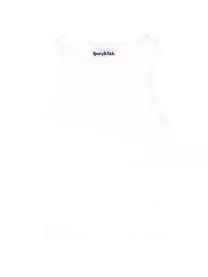Sporty & Rich Yankees Krystal Cropped Tank Top