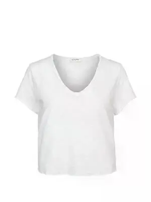 American Vintage Sonoma V-neck T-shirt - White