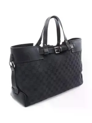 Gucci 2000s Gg Canvas Tote Bag