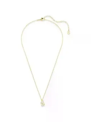 SWAROVSKI Swan Pendant Necklace - Gold