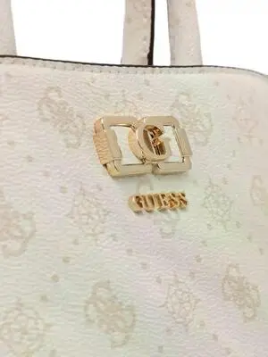 Guess Emelie Logo-print Monogram Tote Bag