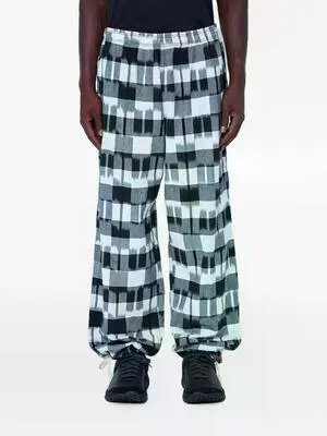NOMARHYTHM Geometric-pattern Pocket Trousers