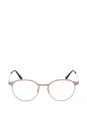 TOM FORD Round-frame Glasses - Gold