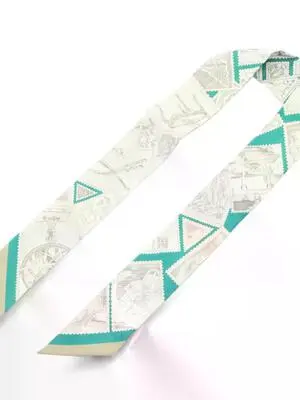 Hermès 2020s Le Philatéliste Du Faubourg Scarf