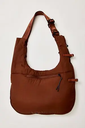 Free People Convertible Vest Tote Bag - Cherry Chocolate