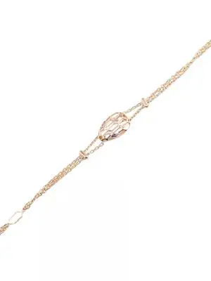 BVLGARI 18k Rose Gold Serpenti Amethyst Bracelet