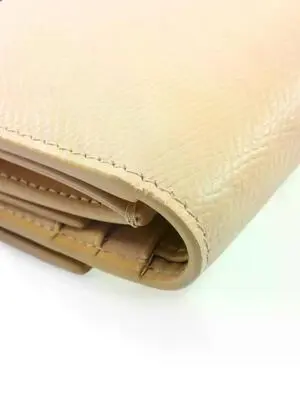 Celine 2000s Small Trifold Leather Wallet