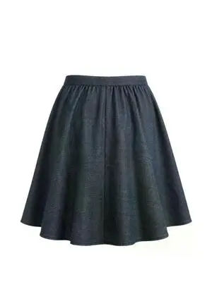 Cecilie Bahnsen Gathered Flared Mini Skirt