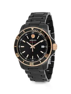 Movado Series 800 Watch With Dial - Black