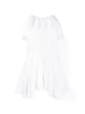 Isabel Marant Étoile Ruffled Lace-trim Dress - White