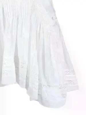 MARANT ETOILE Isabel Marant Ruffled Lace Trim Dress
