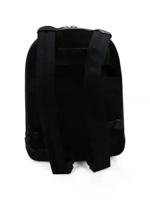 Montblanc Medium Cross-grain Leather Zip-pocket Backpack