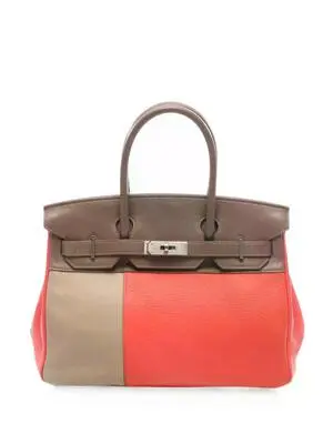Hermès Kazak Birkin 30 Tote Bag - Orange