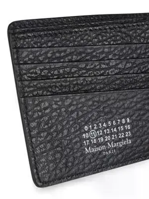 MAISON MARGIELA Four-stitch Grained Leather Wallet