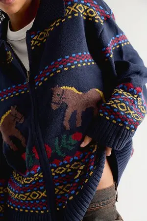 AUGUSTE Isles Knit Zip-up