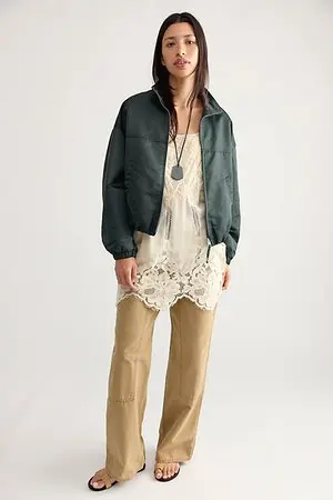 Citizens Of Humanity Barracuta Bubble Jacket - Juniper