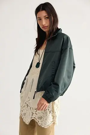 Citizens Of Humanity Barracuta Bubble Jacket - Juniper