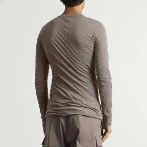 Rick Owens Double Layer Long Sleeve T-shirt - Dust