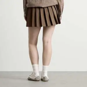 MAISON MARGIELA Pleated Mini Skirt