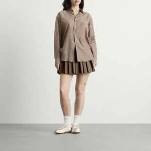 MAISON MARGIELA Pleated Mini Skirt