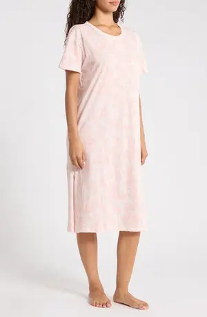 PAPINELLE Organic Cotton Floral Print Nightshirt