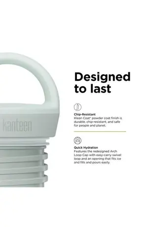 KLEAN KANTEEN 20oz Rise Classic Insulated Water Bottle With Arch Loop Cap