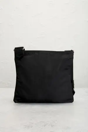 Prada Tessuto Flat Messenger Bag