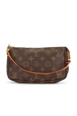 LOUIS VUITTON Monogram Pochette Accessoires Shoulder Bag - Brown