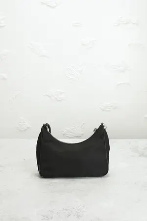 Prada Re-nylon Shoulder Bag - Black