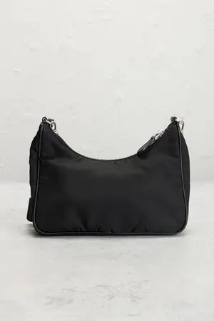 Prada Re-edition 2005 Re-nylon Shoulder Bag - Black