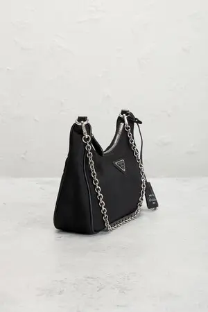 Prada Re-edition 2005 Re-nylon Shoulder Bag - Black