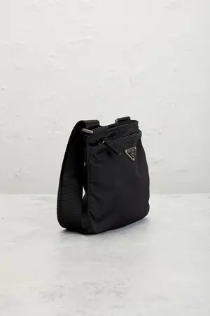 Prada Tessuto Flat Messenger Bag