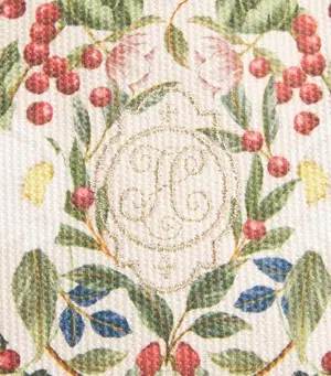 Harrods Medium Cotton Partridge Cosmetics Bag