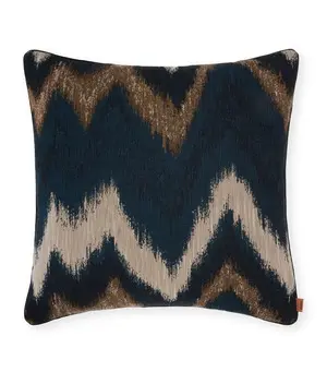 Missoni Zigzag Ikat Cushion - Blue