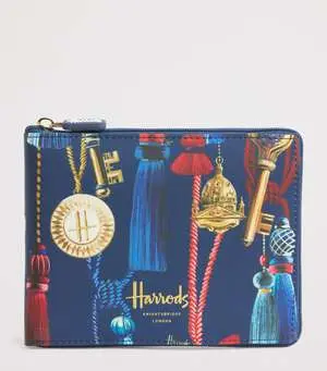 Harrods Tassels Pocket Shopper Bag