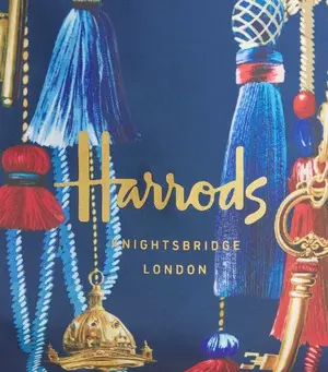 Harrods Tassels Pocket Shopper Bag