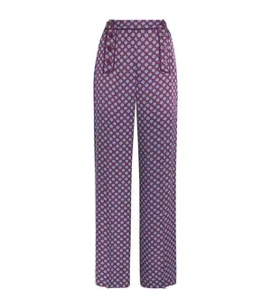 Claudie Pierlot Sailor Wide-leg Trousers - Red