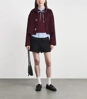 Claudie Pierlot Wool Layered Sweater