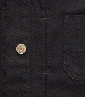 Claudie Pierlot Contrast Stitch Denim Jacket