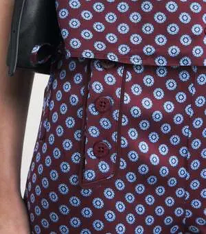 Claudie Pierlot Printed Satin Shirt