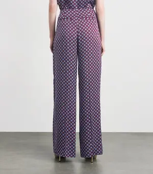 Claudie Pierlot Printed Satin Shirt