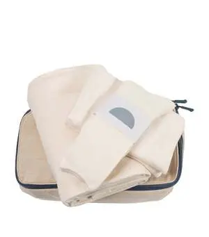 SHELEP Merino Jersey Travel Set - Ivory