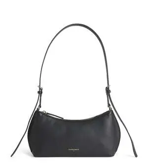 Claudie Pierlot Leather Shoulder Bag - Black