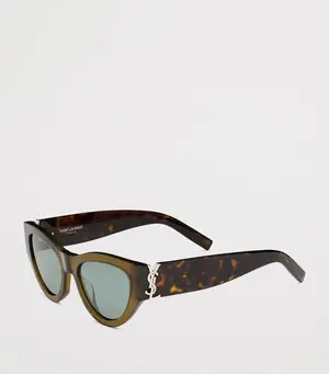 Saint Laurent Acetate Cat Eye Sunglasses
